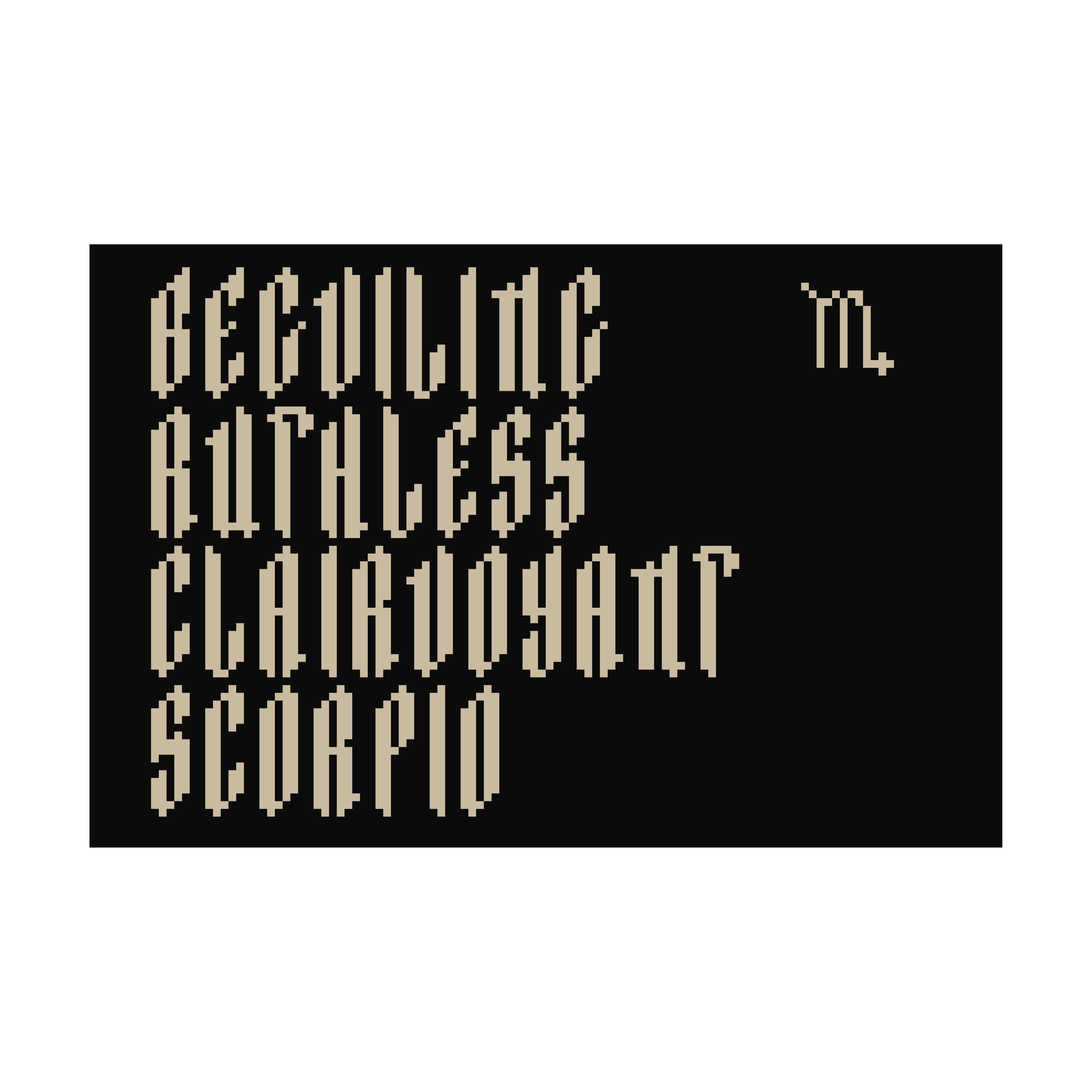 Scorpio — Learn How-To Needlepoint Zodiac Stitch Kit | Spider Spun